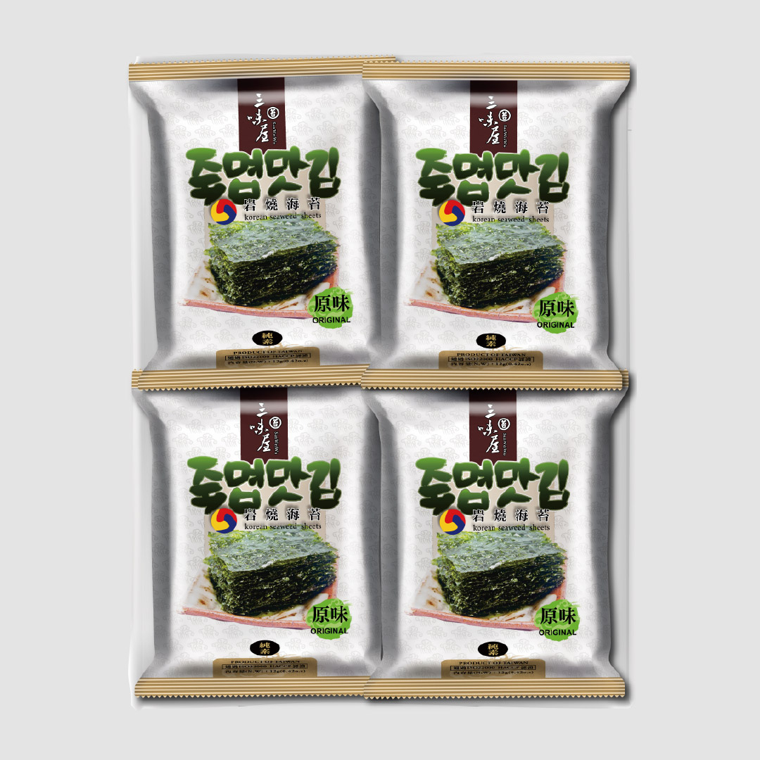 Korean / Seaweed Sheets / 4 pack - 永晨食品有限公司